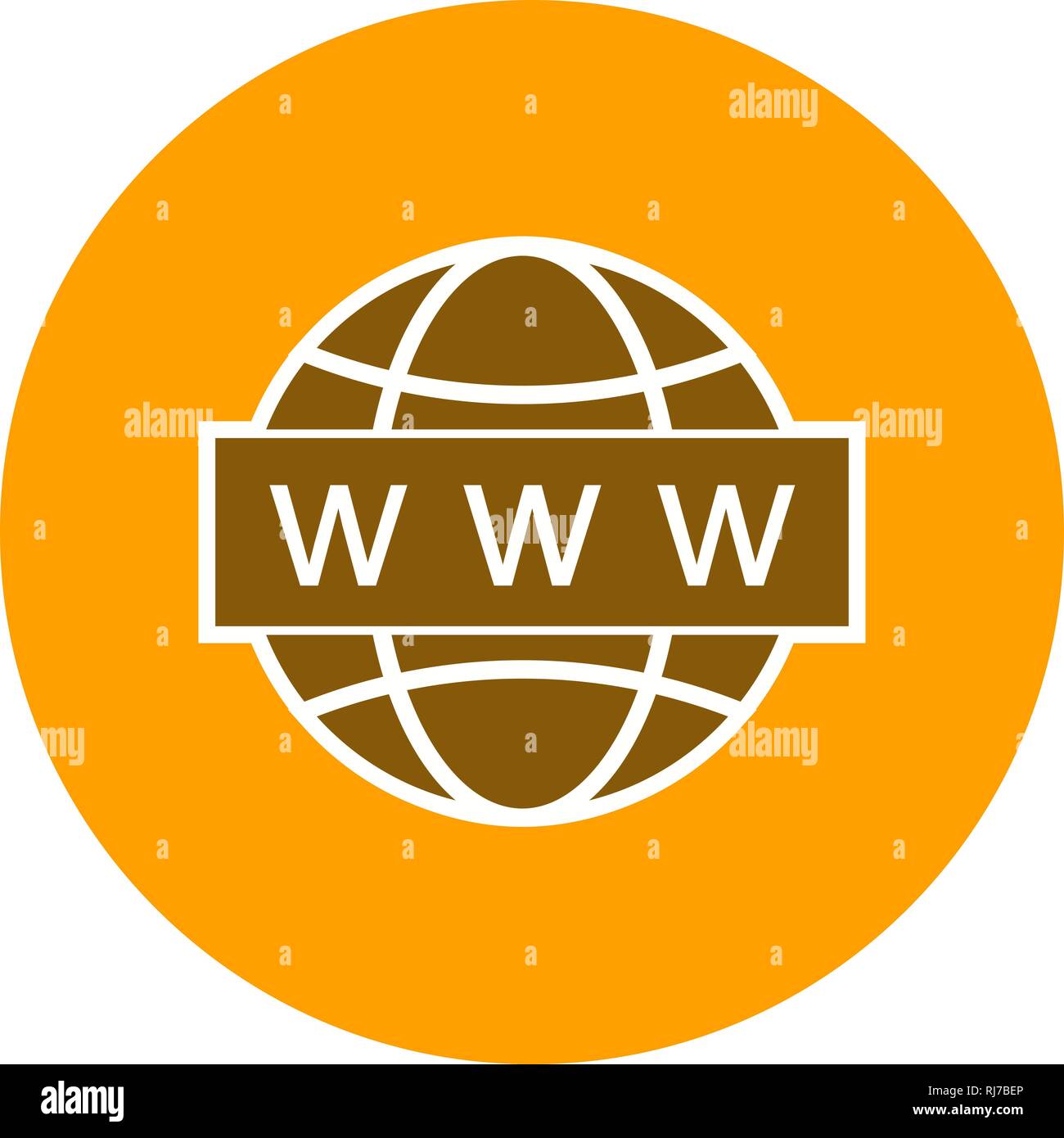 Vector Web Search Icon Stock Photo - Alamy