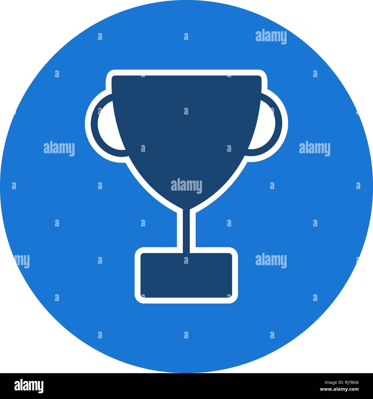 Vector Cup Icon Stock Photo - Alamy