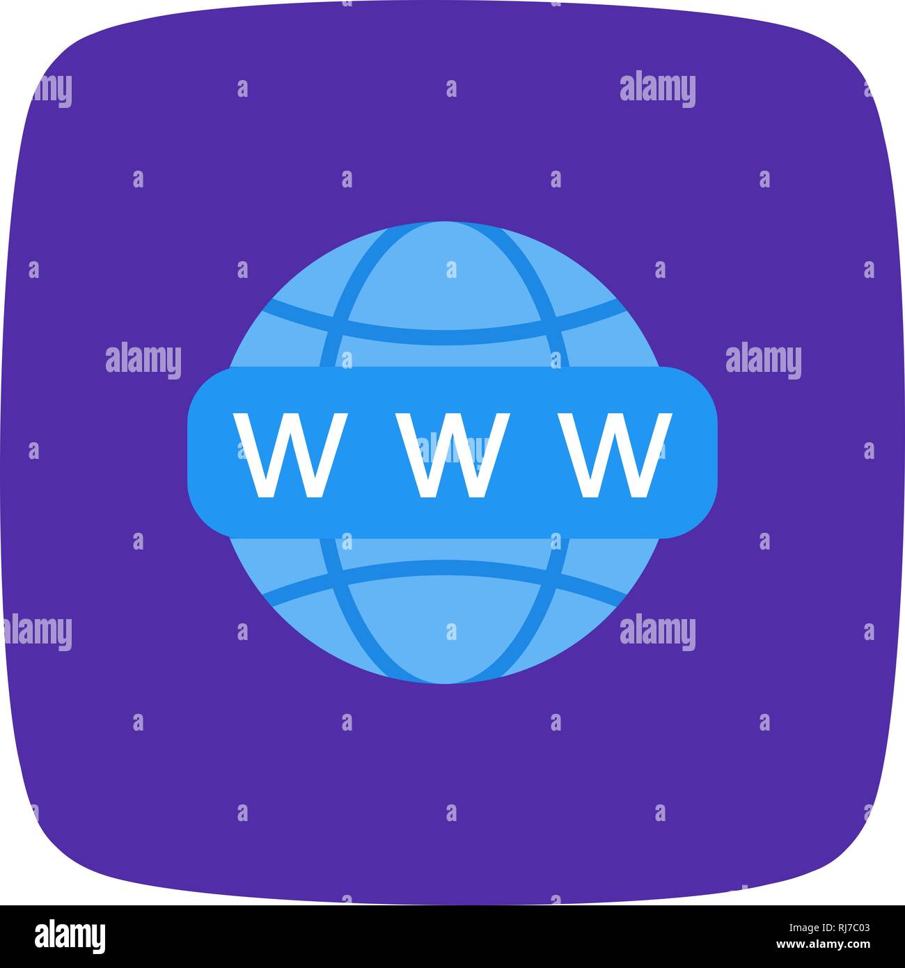 Vector Web Search Icon Stock Photo - Alamy