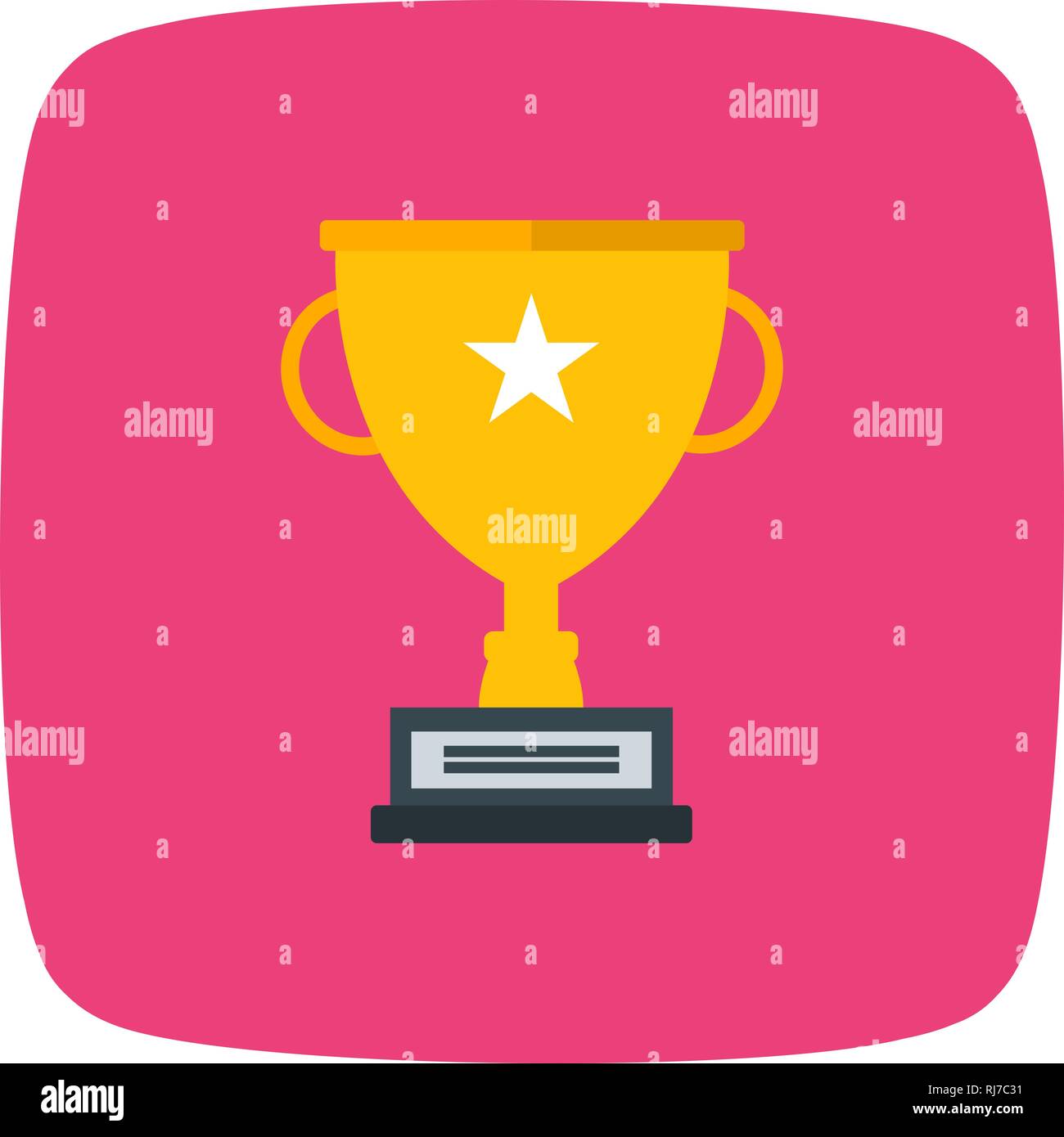 Vector Cup Icon Stock Photo - Alamy