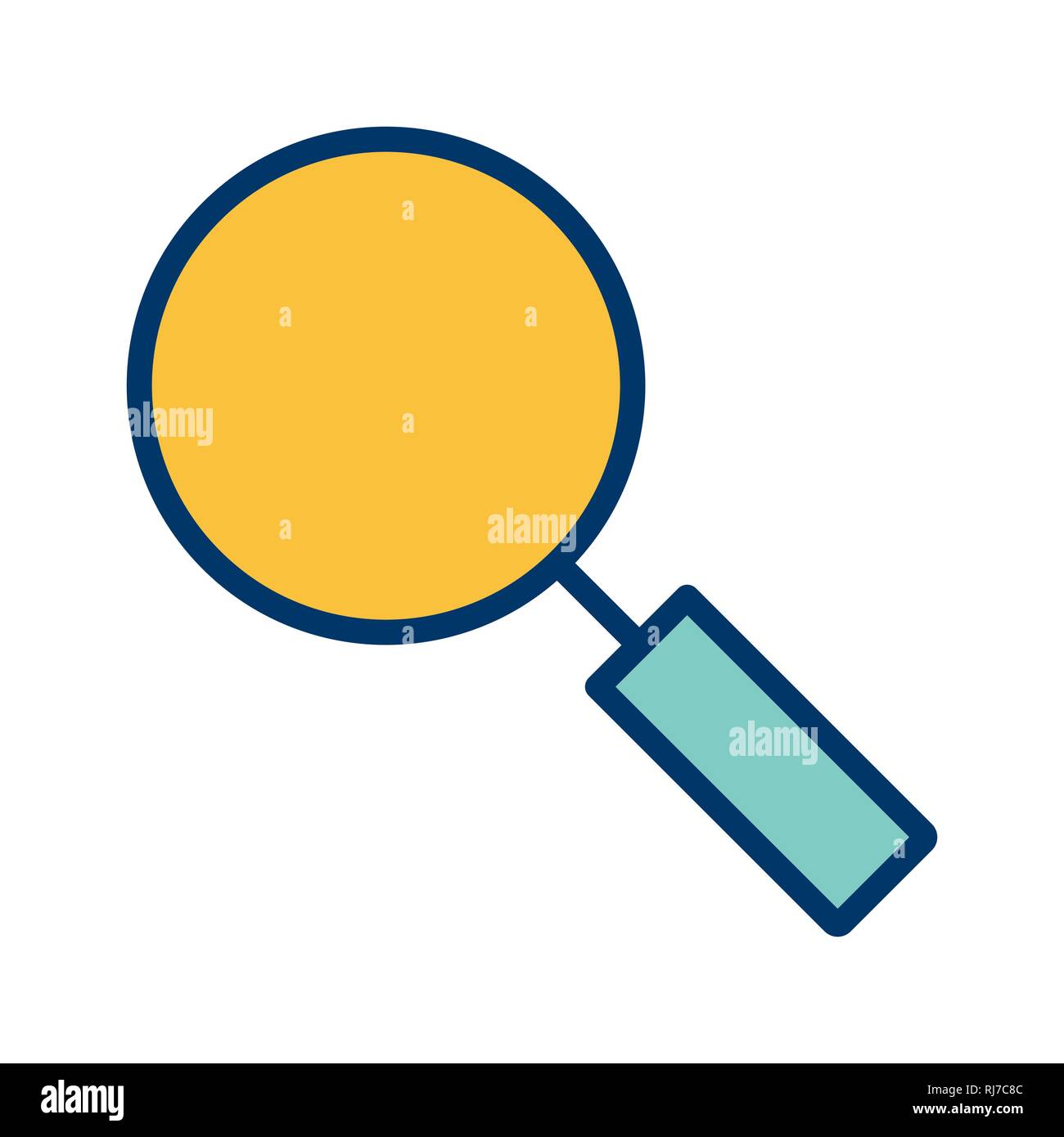 Vector Search Icon Stock Photo - Alamy