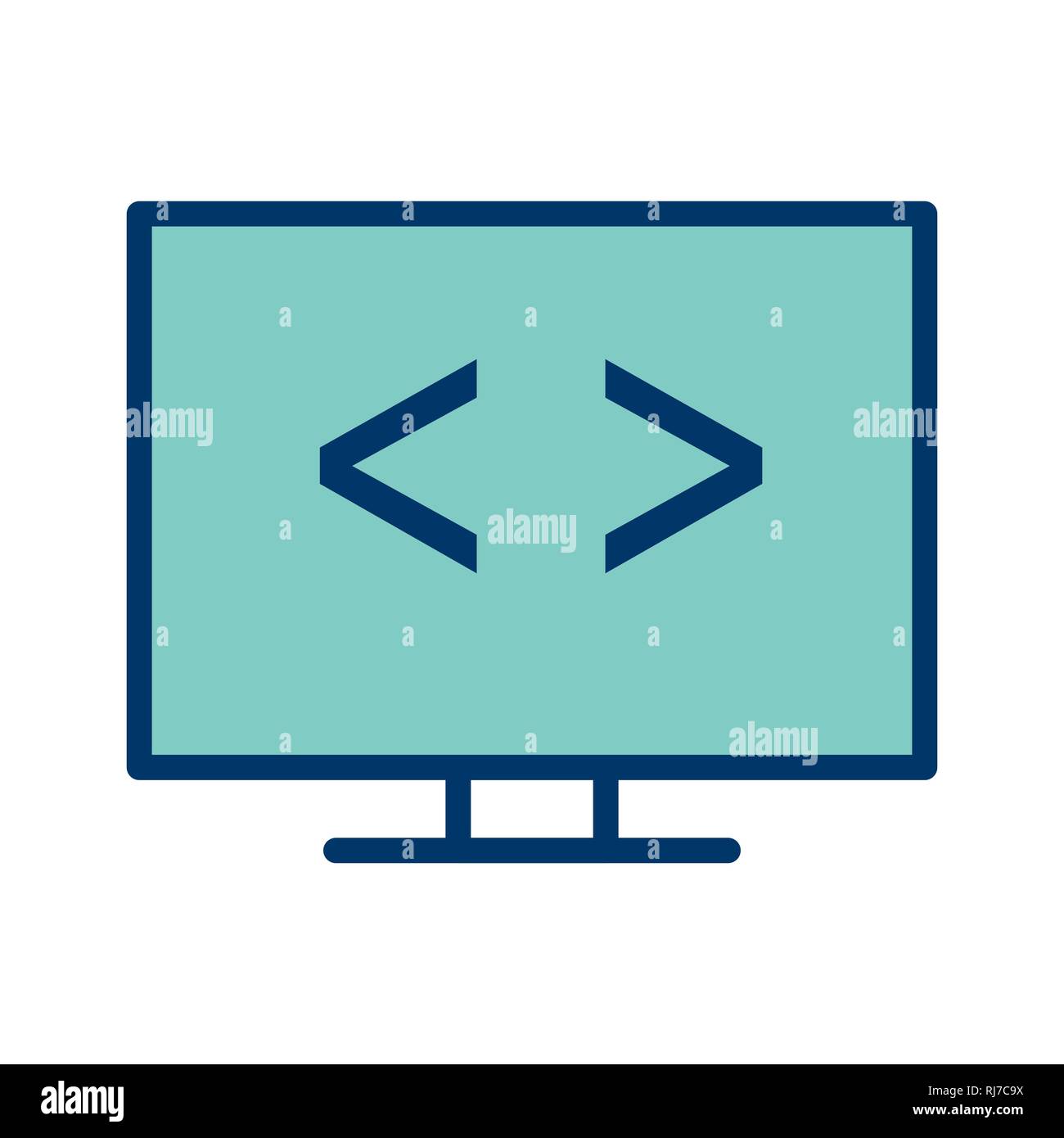 Vector Code optimization Icon Stock Photo - Alamy