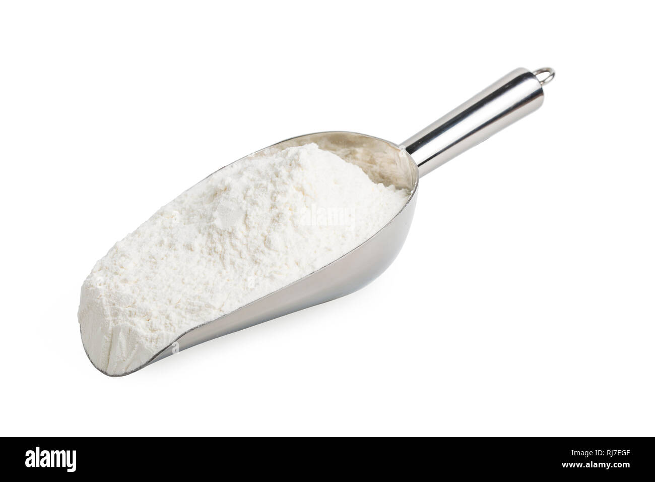 wheat flour isolated on white background Stock Photo - Alamy