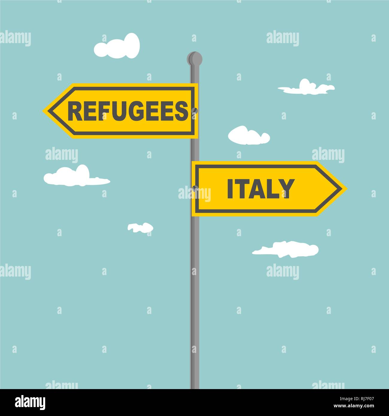 Road arrow sign Stock Vector Image & Art - Alamy