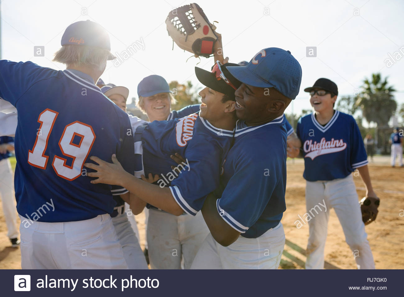 Team celebration hi-res stock photography and images - Alamy
