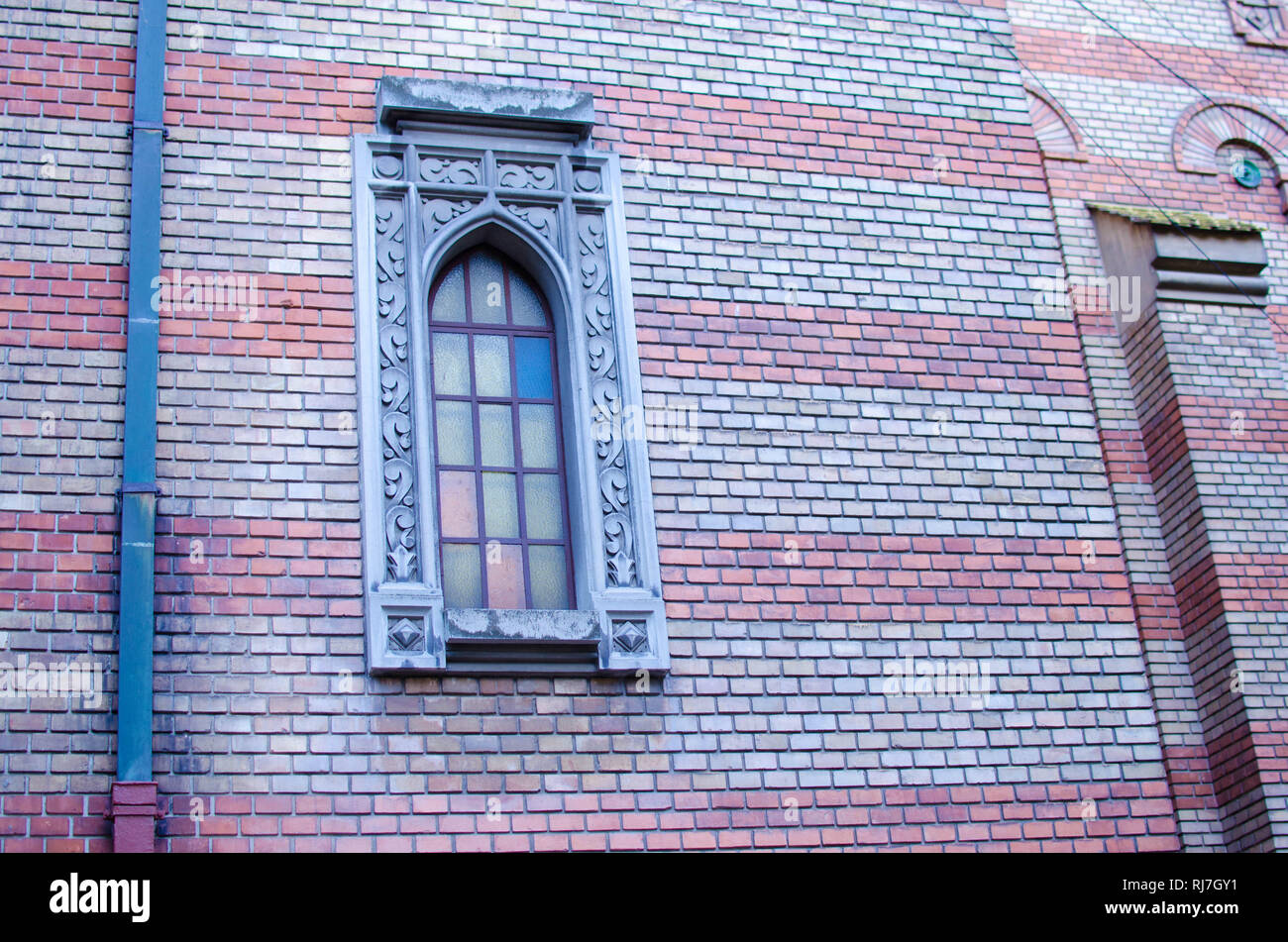 Old brick church Stock Photo - Alamy