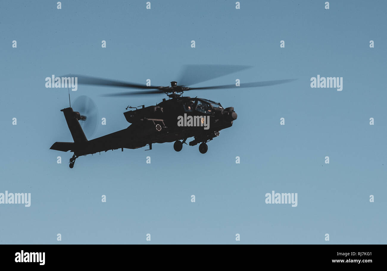Air Cav Troopers from 7-17th AVN REG patrol the skies in support of the ...