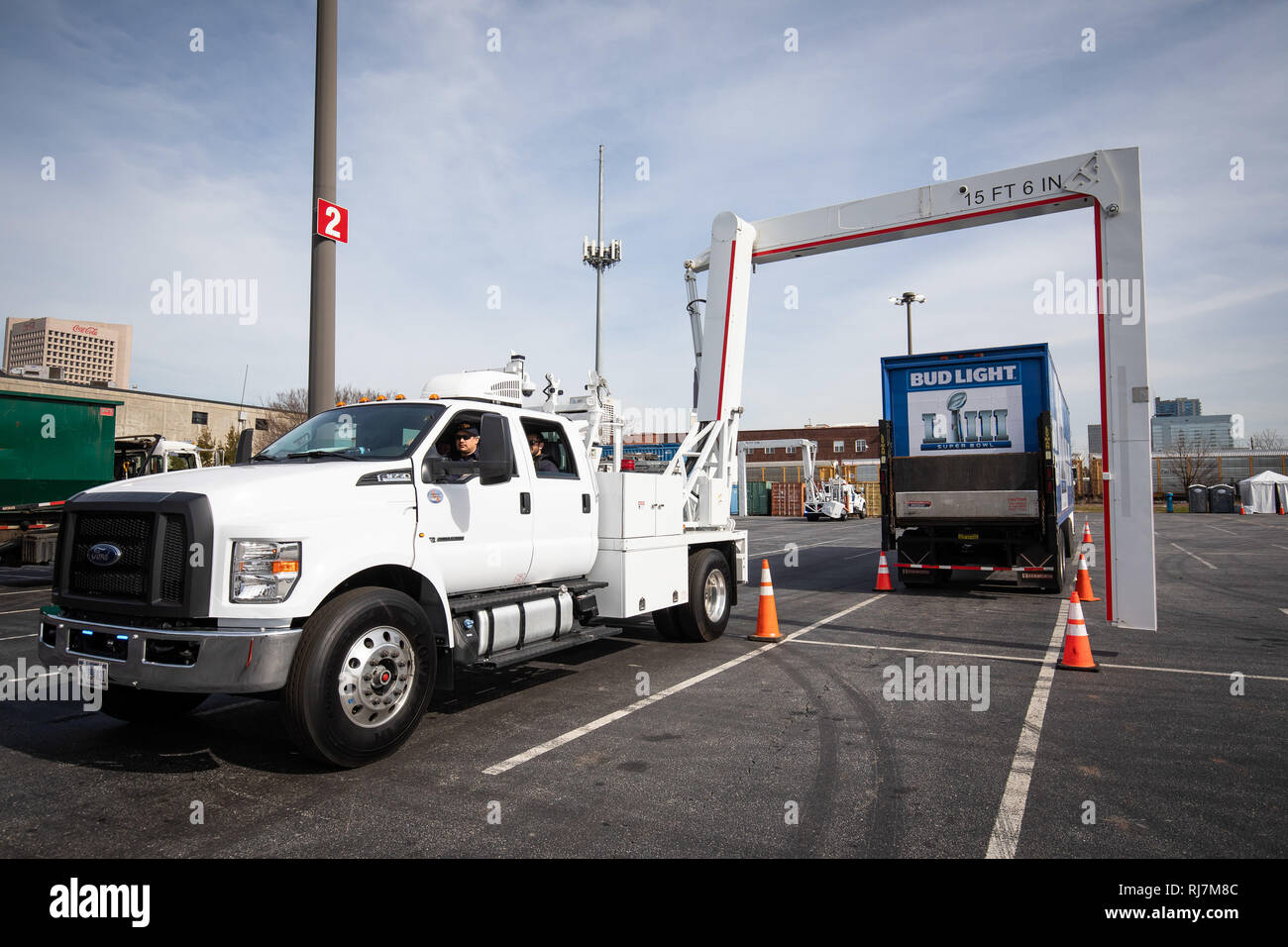 U.S. Customs and Border Protection's Office of Field Operations conduct ...