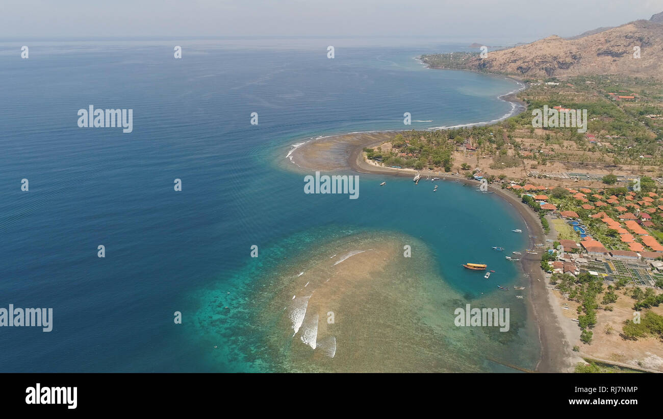 Aerial view small town foot hi-res stock photography and images - Alamy