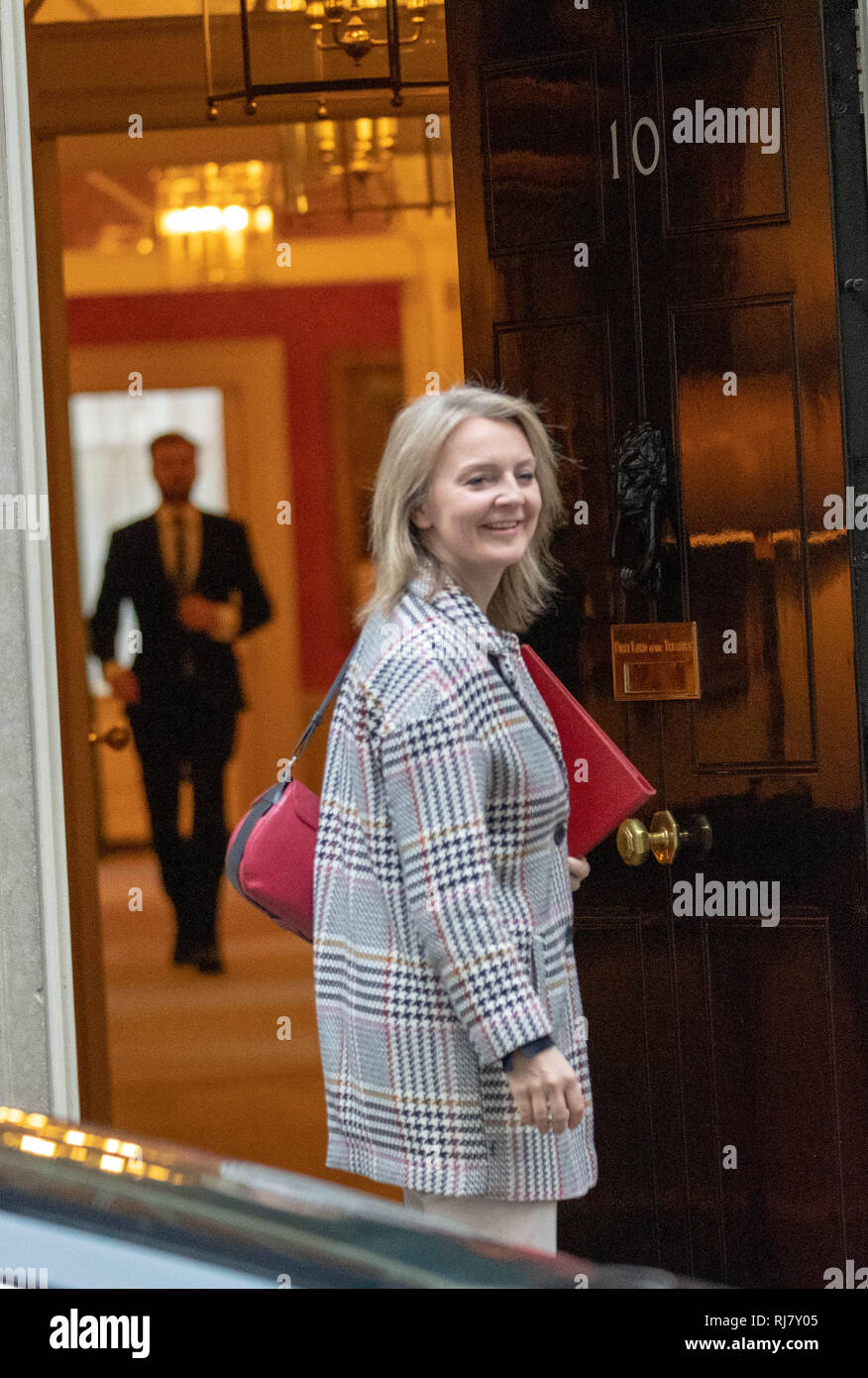 Elizabeth truss chief secretary to the treasury hi-res stock ...