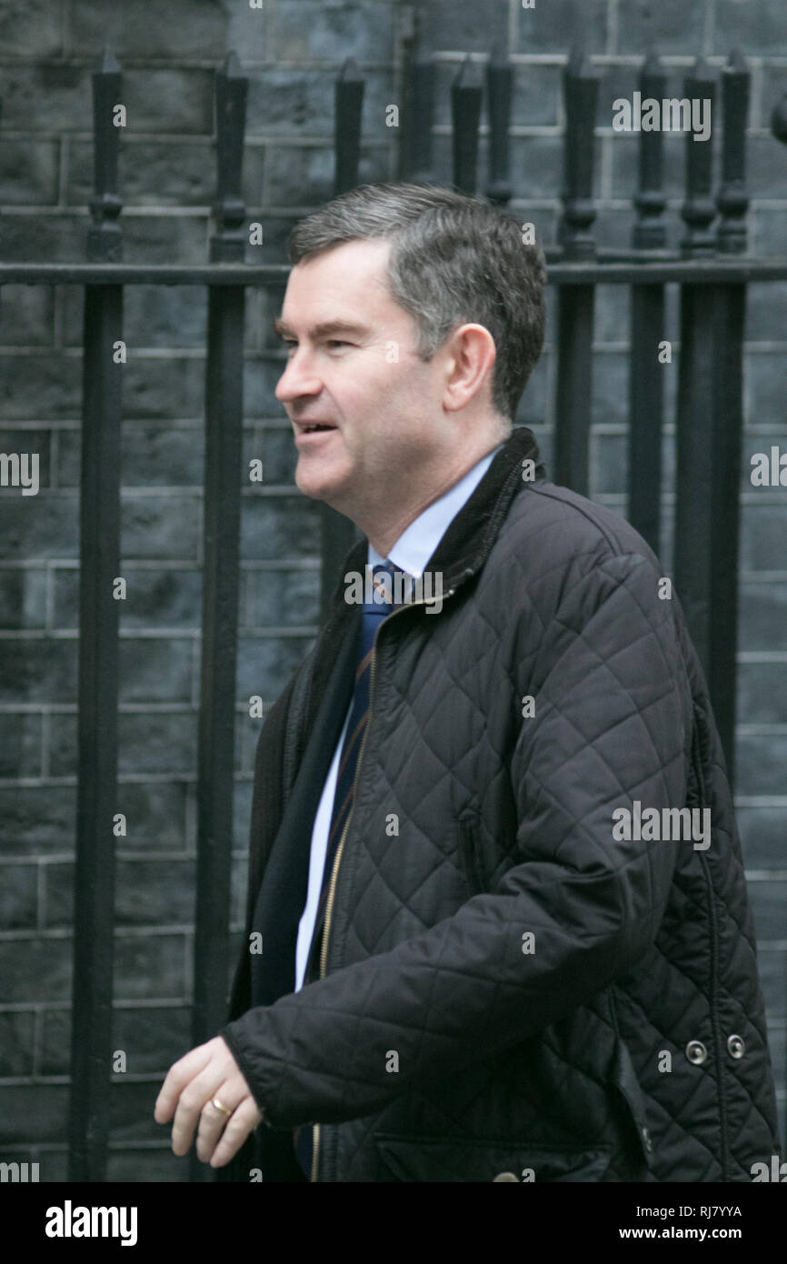 London UK. 5th February 2019. David Gauke MP Lord Chancellor and ...