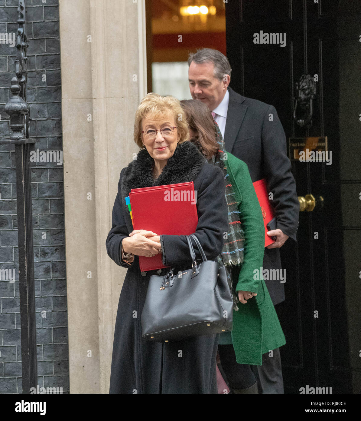 London, UK. 5th February 2019, Andrea Leadsom MP PC, Leader of the ...