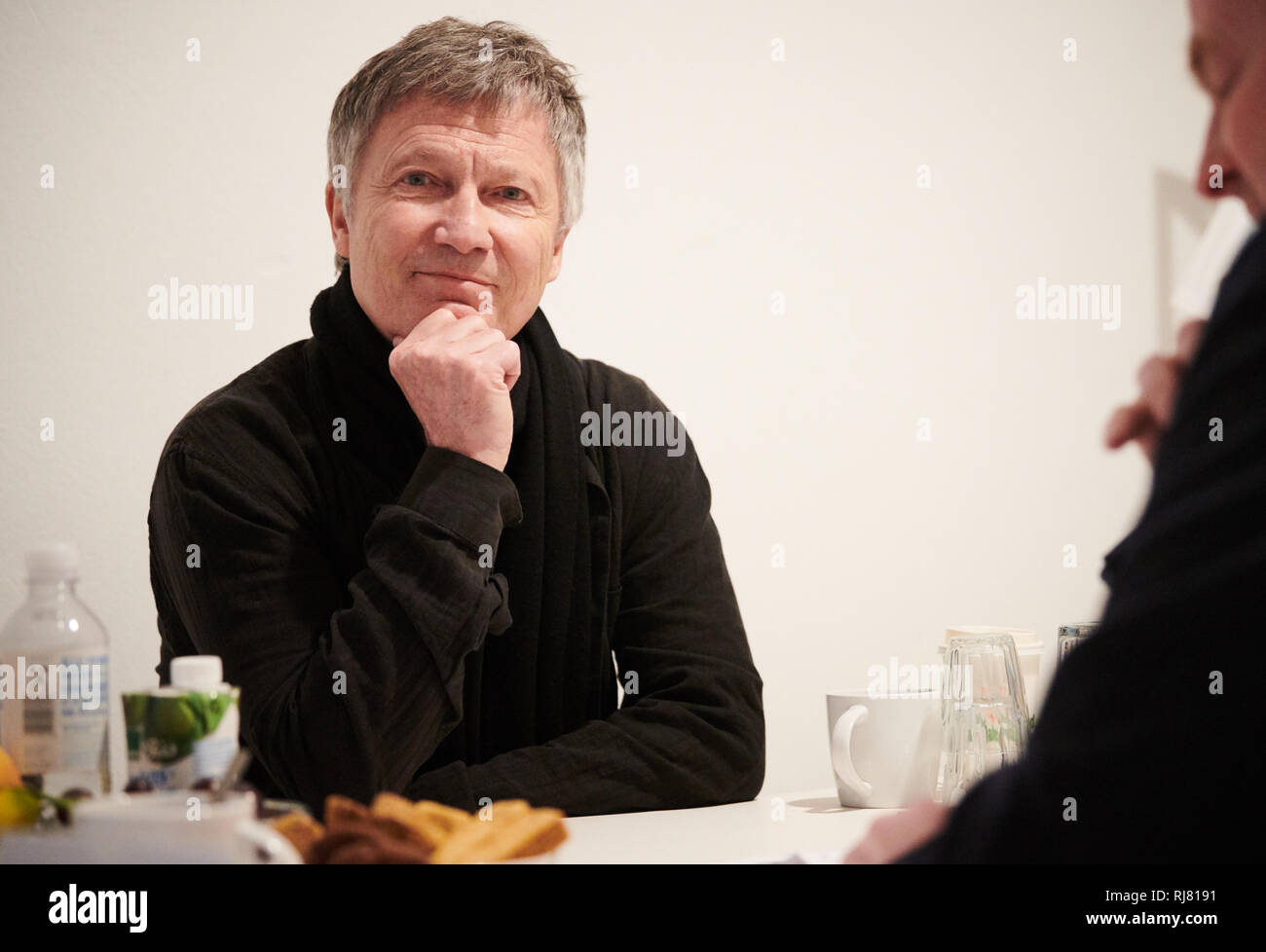 Berlin, Germany. 17th Jan, 2019. The musician Michael Rother during an ...