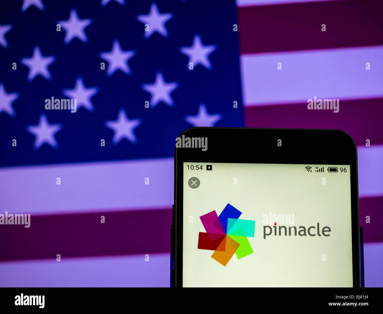 Pinnacle logo hi-res stock photography and images - Alamy