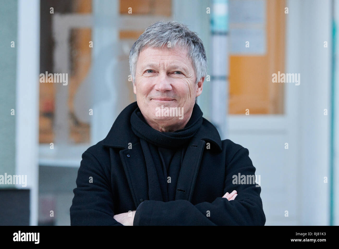 Berlin, Germany. 17th Jan, 2019. The musician Michael Rother during an ...