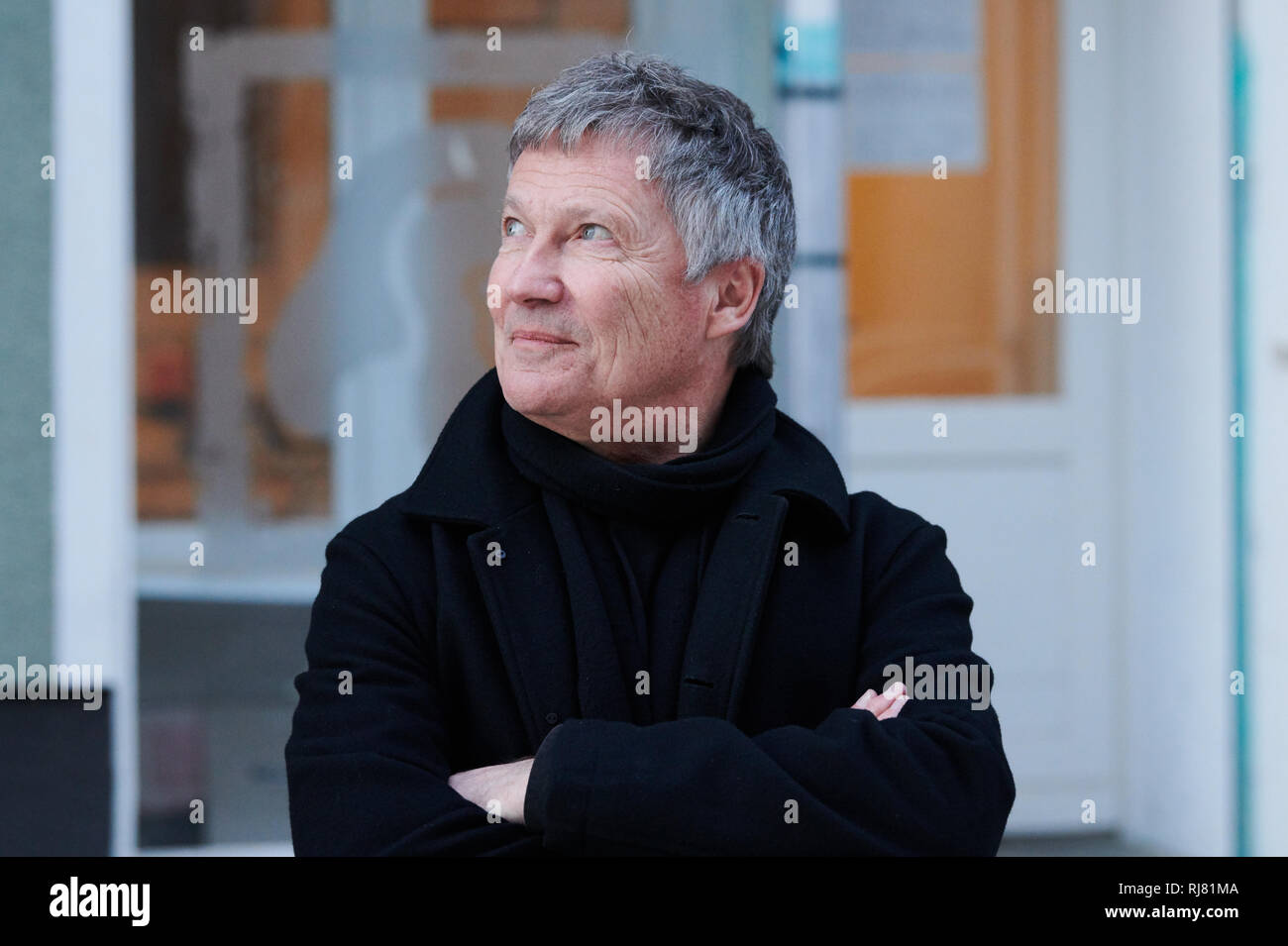 Berlin, Germany. 17th Jan, 2019. The musician Michael Rother during an ...