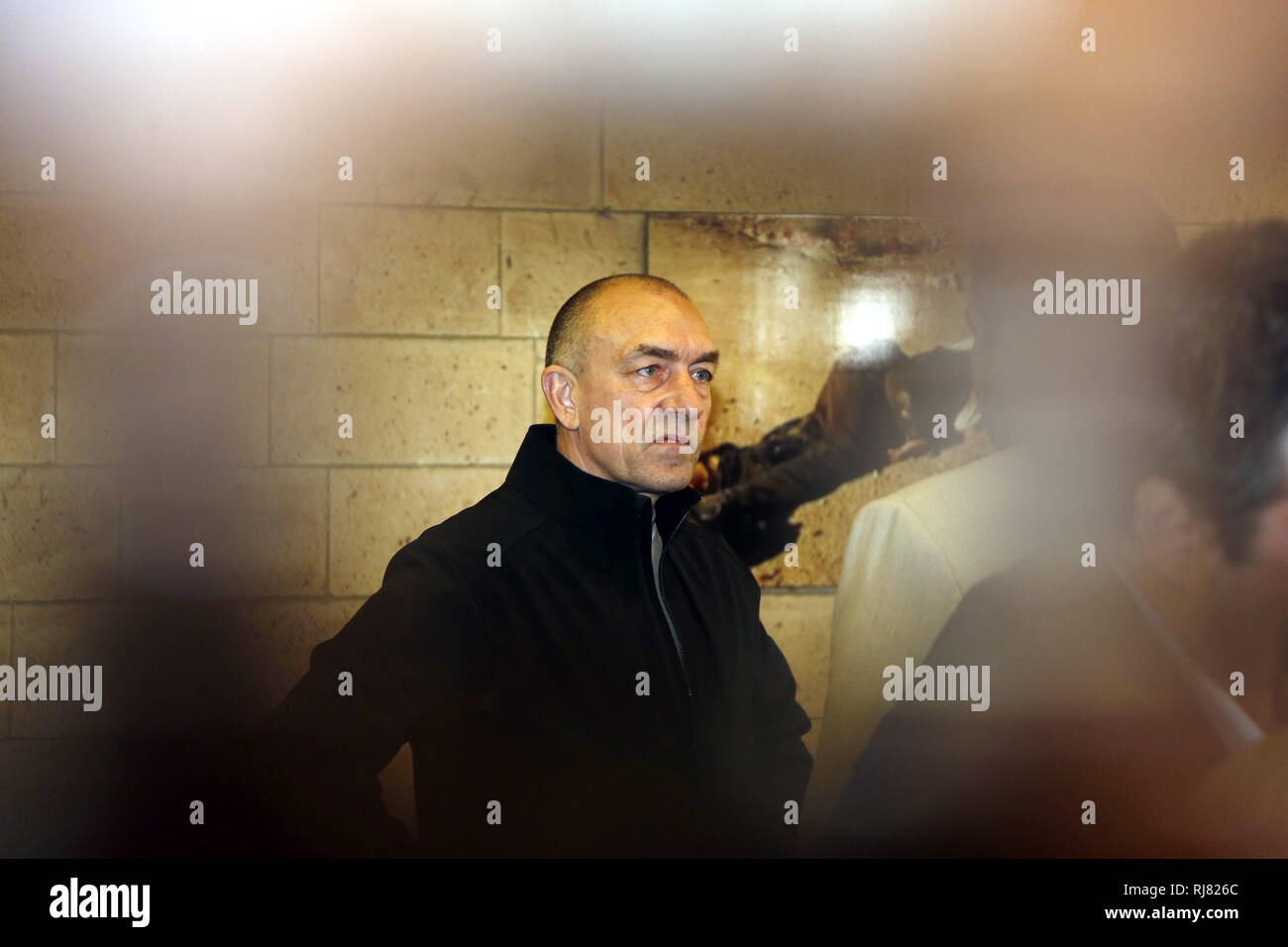 Sanaa, Yemen. 5th Feb, 2019. Michael Anker Lollesgaard arrives at Sanaa ...