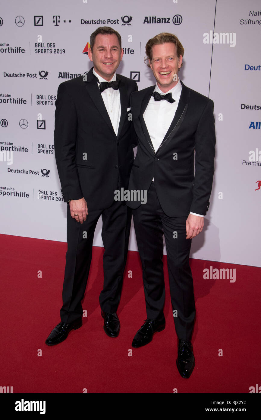 Sven GERICH, Mayor of Wiesbaden, with husband Helge, Red Carpet, Red ...