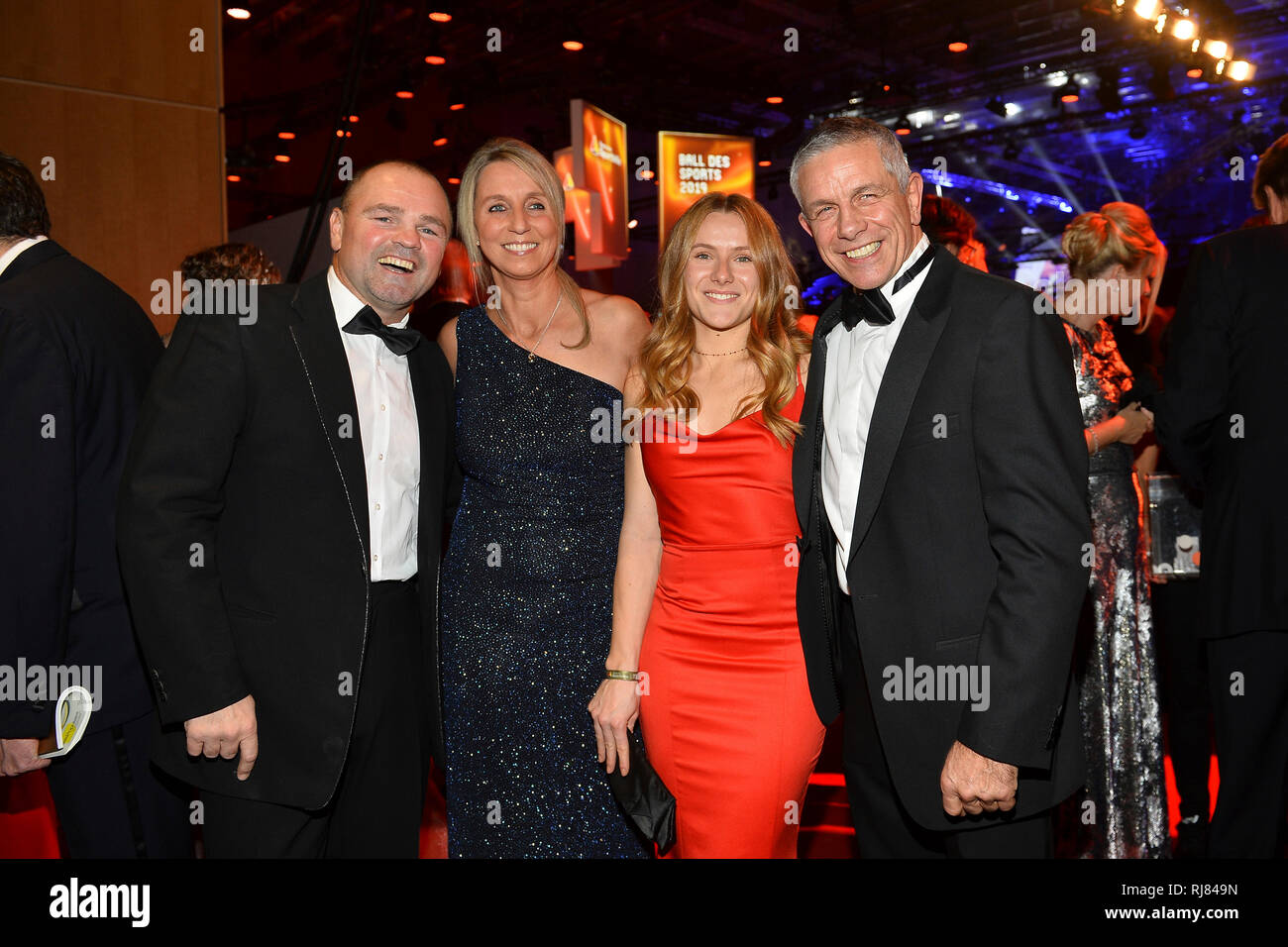 Wiesbaden, Deutschland. 02nd Feb, 2019. Sven OTTKE and Mrs. Monica ...