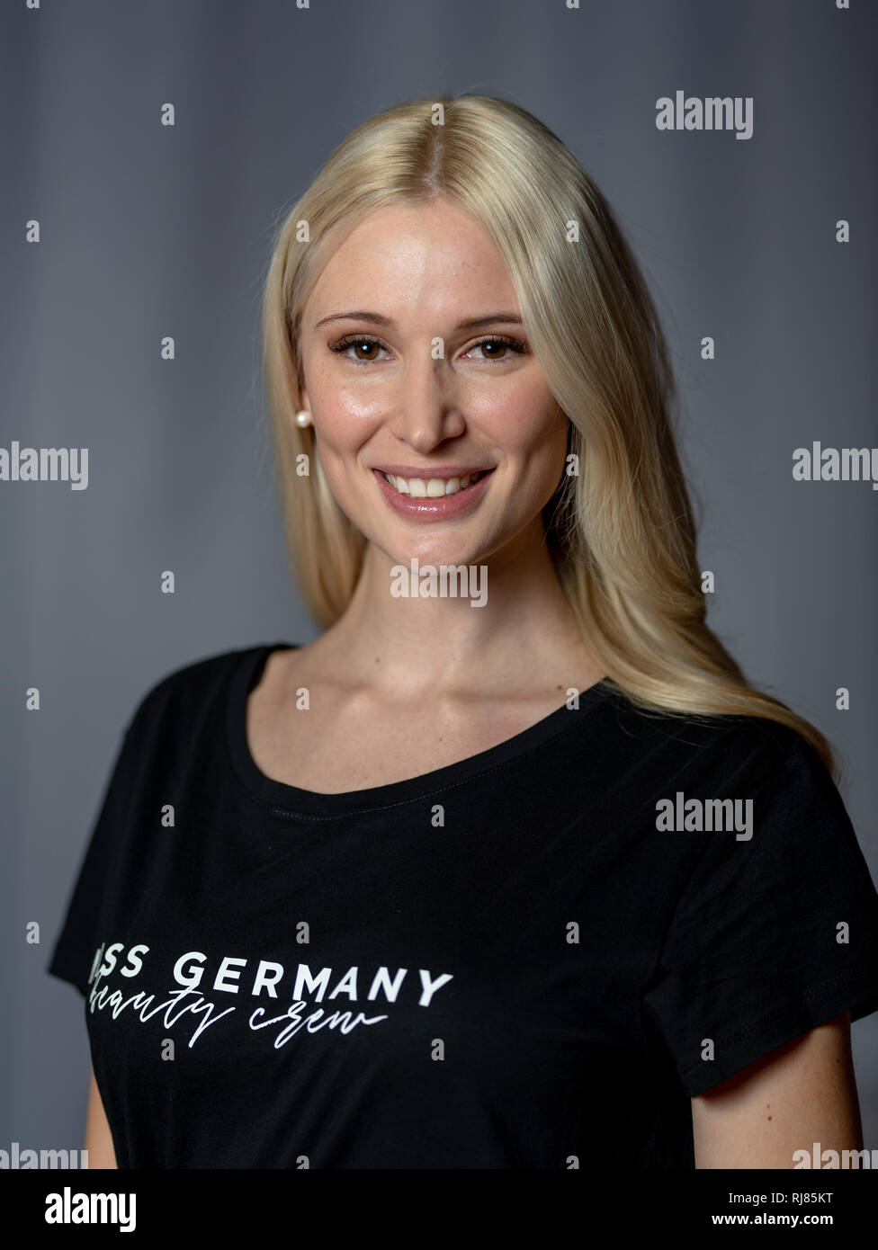 04 February 2019, Baden-Wuerttemberg, Rust: Verena Mann (Miss Bayern ...
