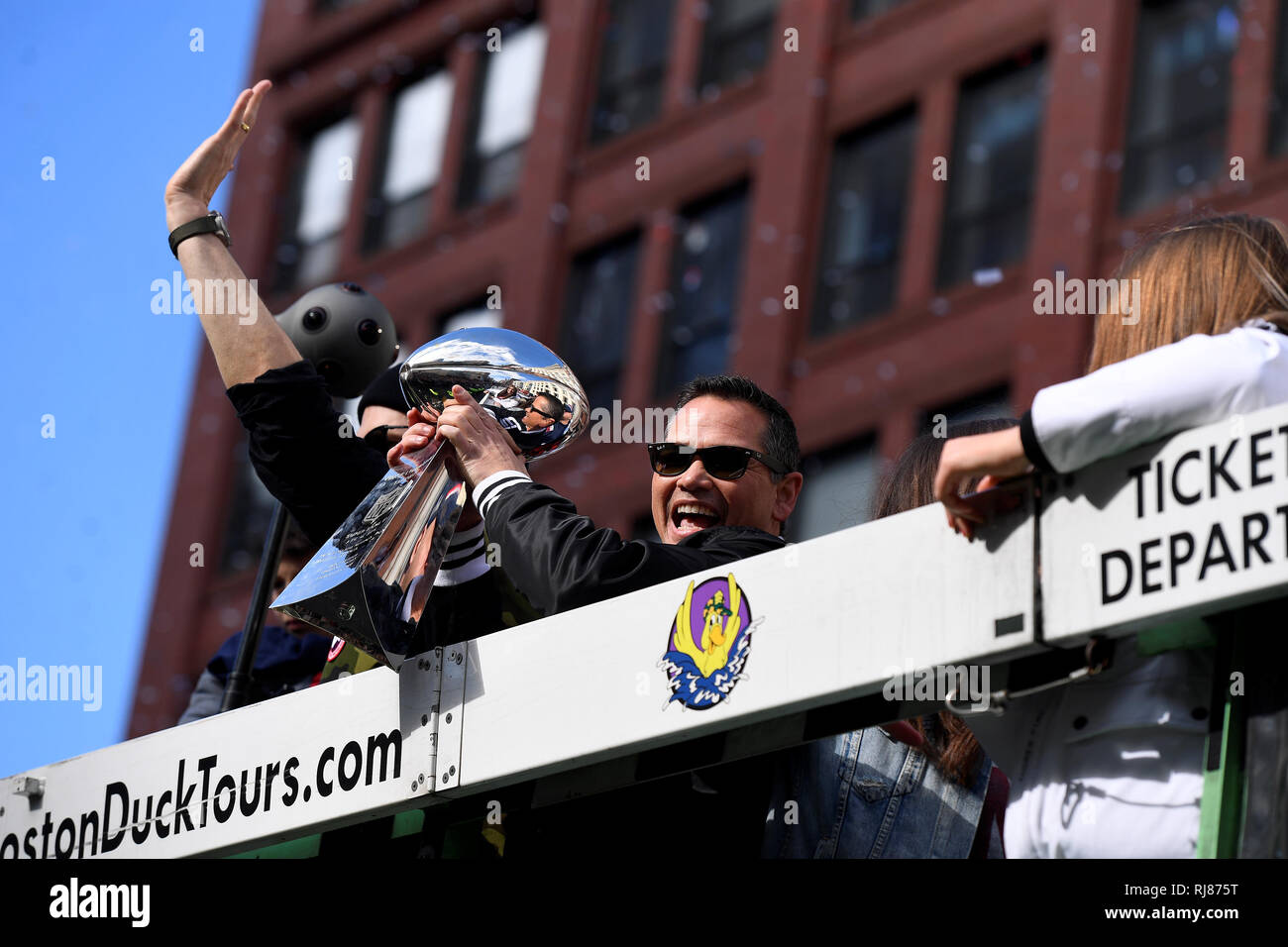 Super bowl parade patriots hi-res stock photography and images - Alamy