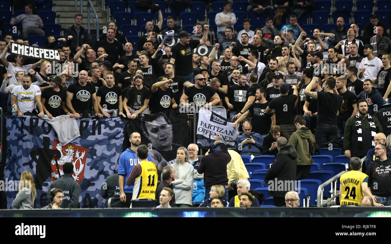 Partizan basketball fans hi-res stock photography and images - Alamy