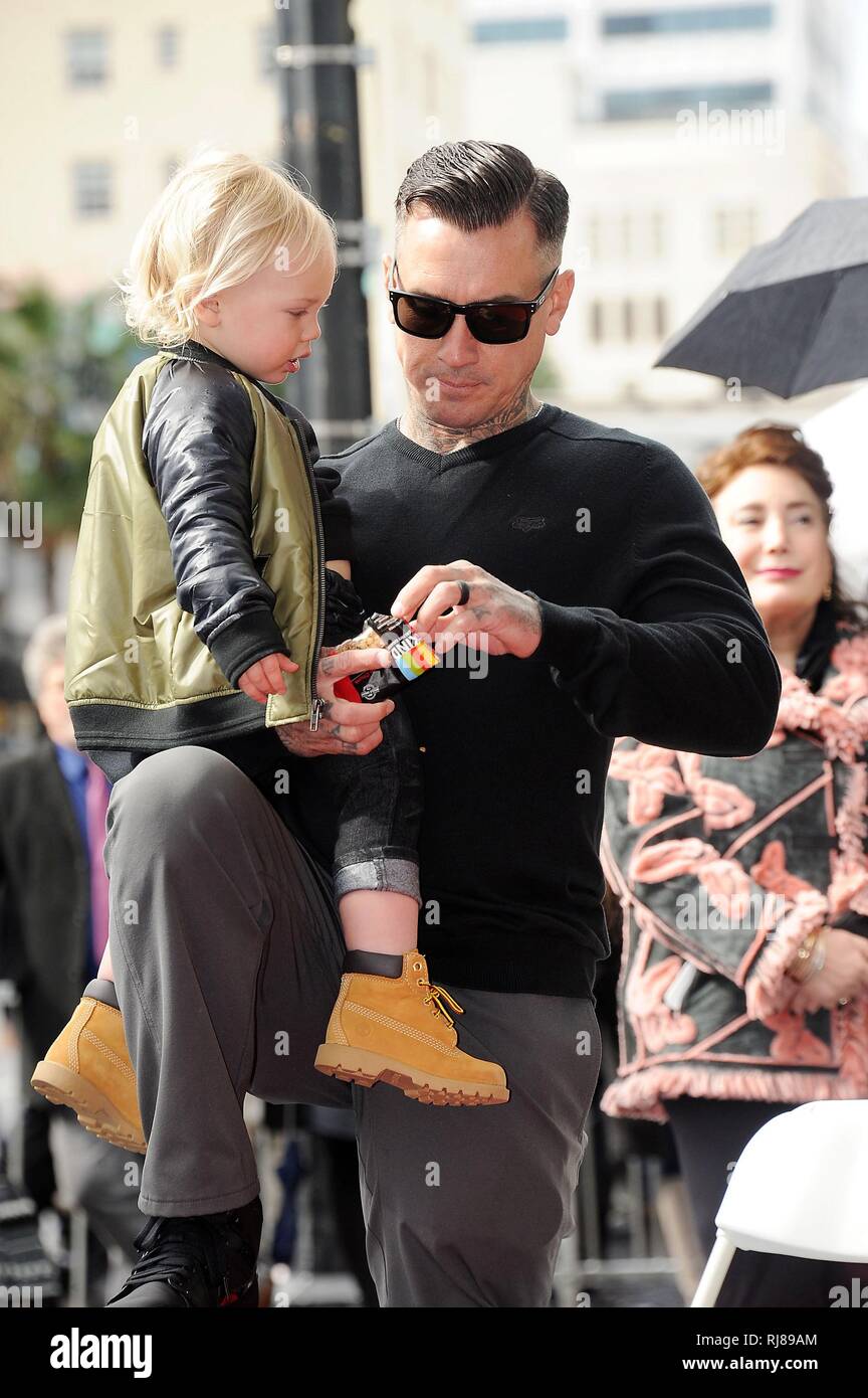 Los Angeles, CA, USA. 5th Feb, 2019. Jameson Moon Hart, Carey Hart at ...