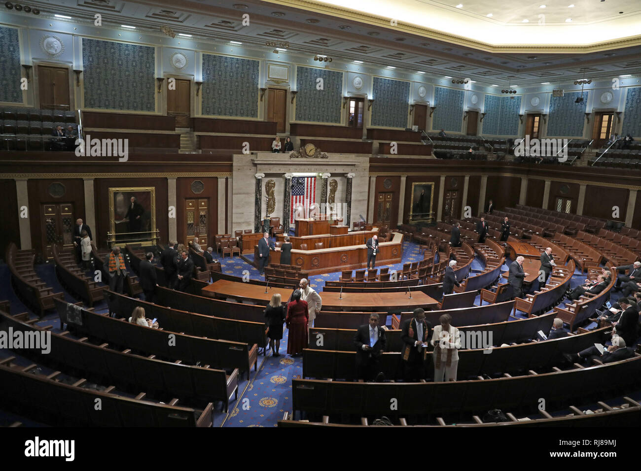 Senate chamber washington dc empty hi-res stock photography and images ...