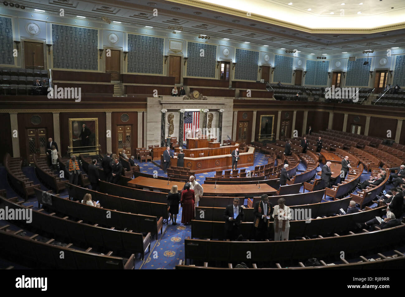 Us House Of Representatives Empty