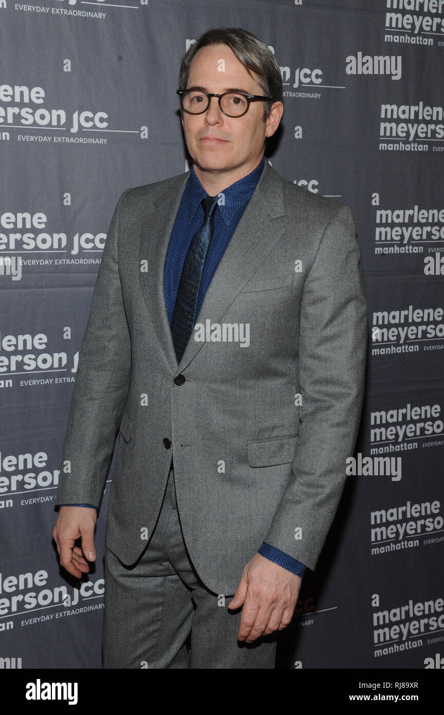 New York, NY, USA. 5th Feb, 2019. Matthew Broderick at the NY special ...