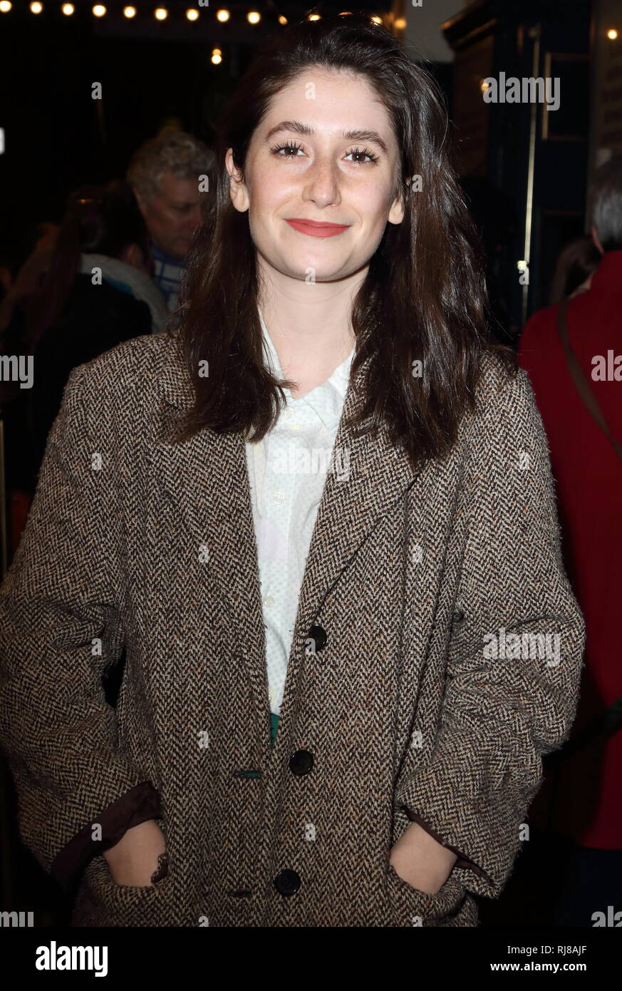 Charly Clive attends the press night ‘Home, I'm Darling’ at the Duke of ...