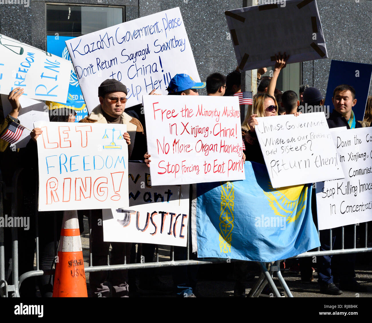 Uyghur protest 2019 hi-res stock photography and images - Alamy
