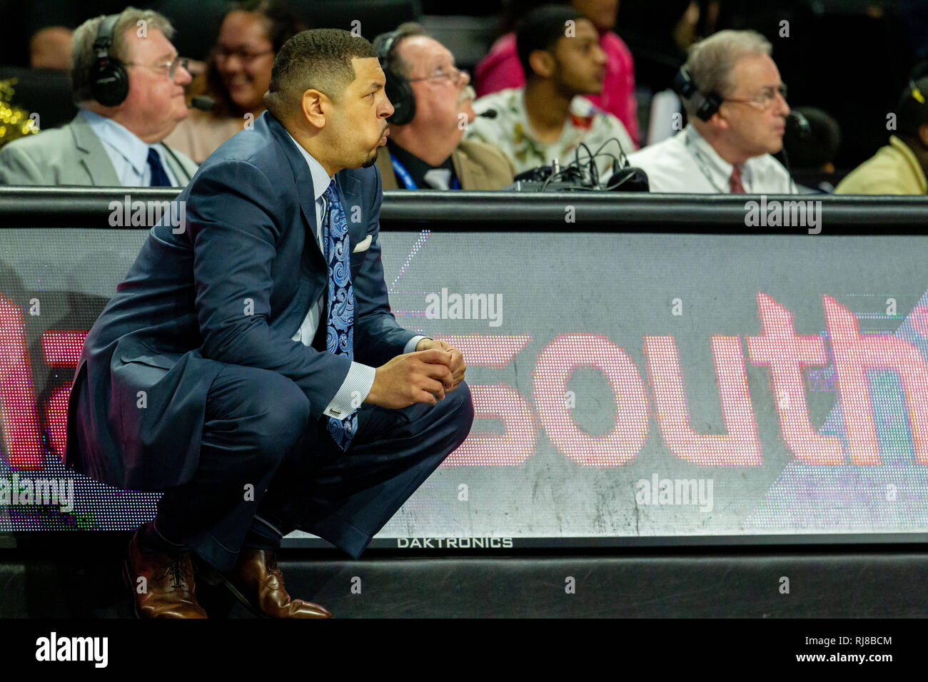 Winston-Salem, NC, USA. 5th Feb, 2019. Pittsburgh Panthers head coach ...