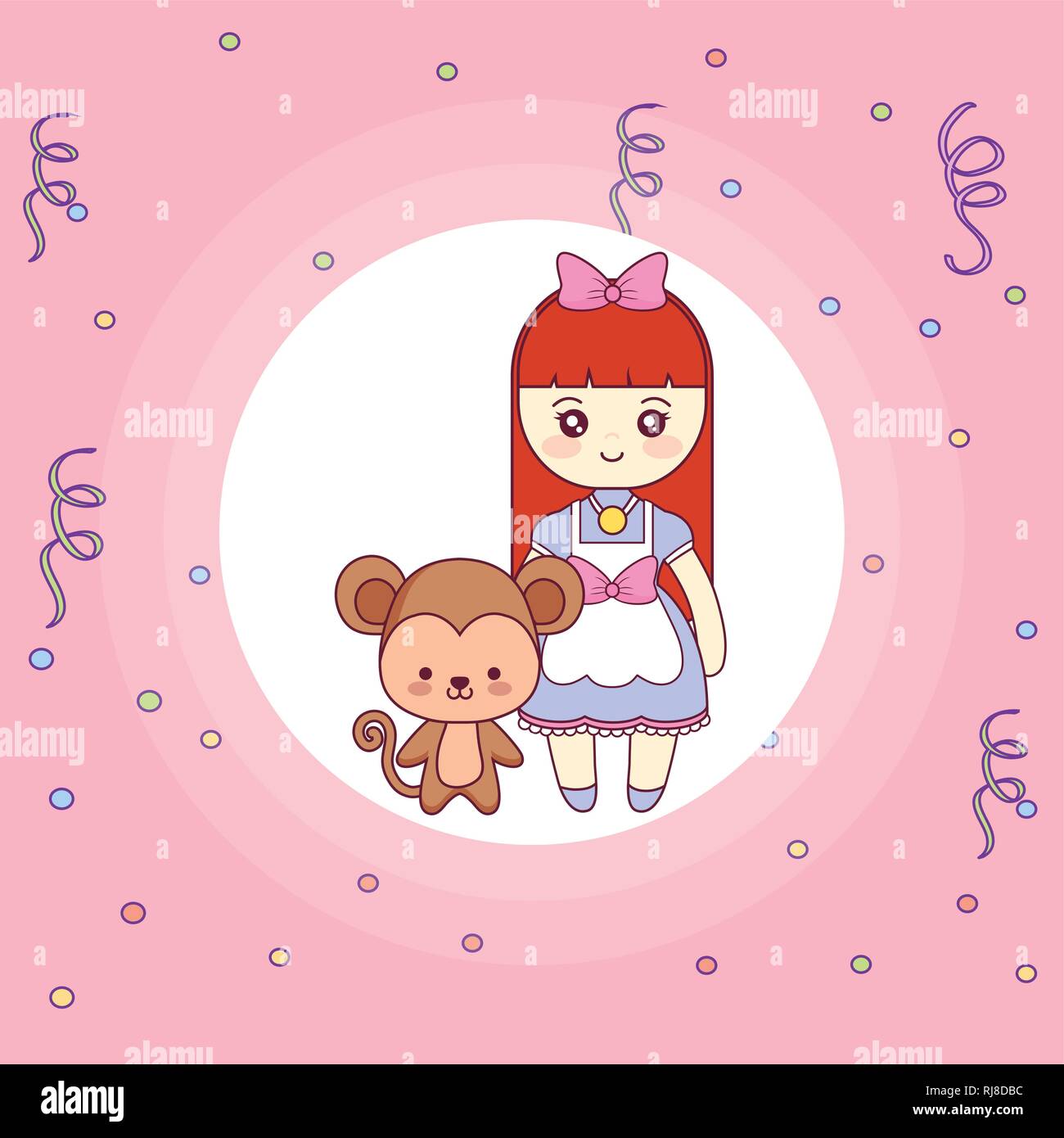 Cartoon Baby Girl Monkey Images
