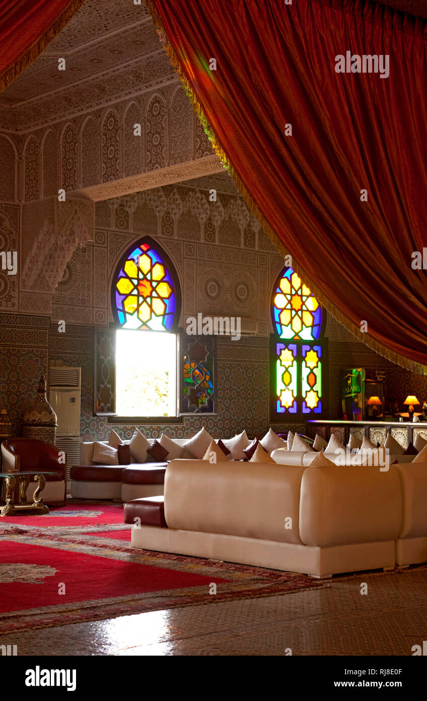 Marrakesch, Altstadt, Restaurant, Marokko Stock Photo - Alamy