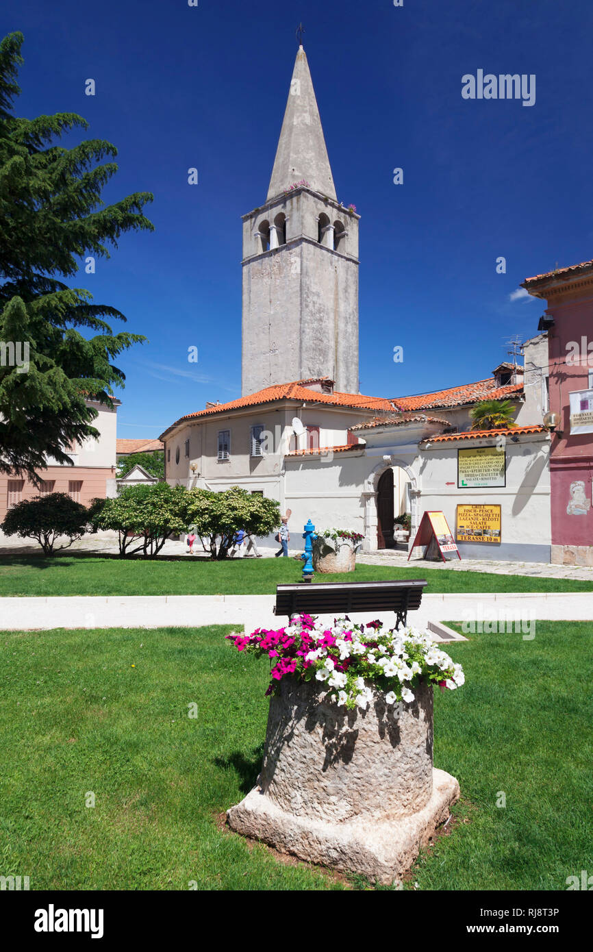 Euphrasius Basilika, Porec, Istrien, Kroatien Stock Photo - Alamy