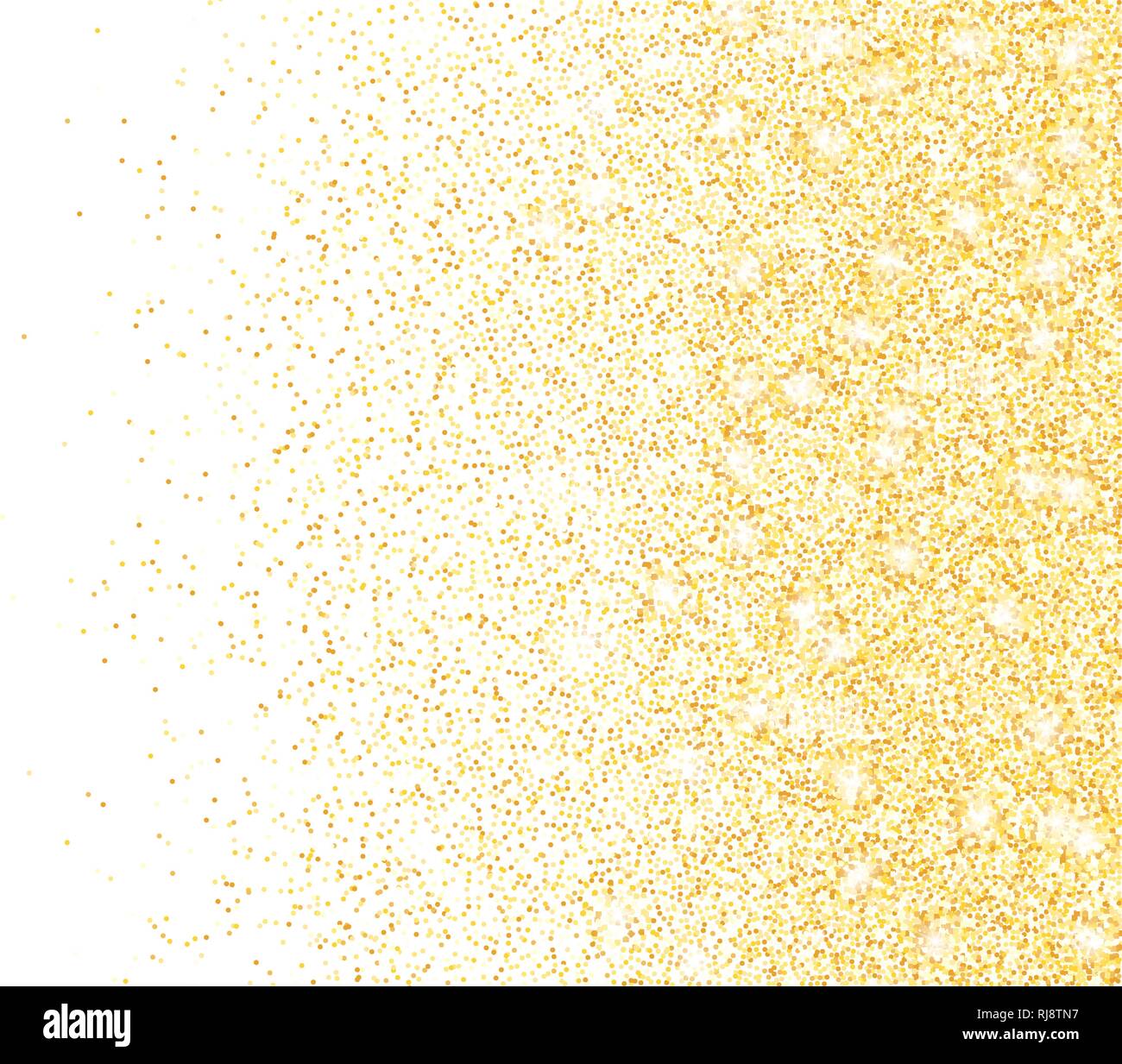 Vector gold glitter confetti dots background Stock Vector Image & Art ...