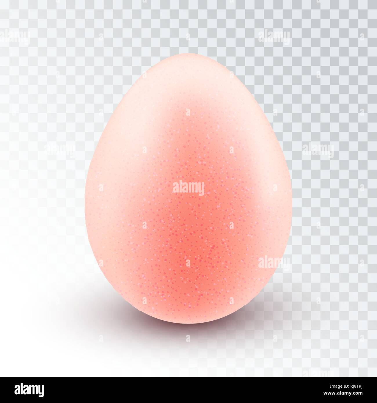 Vector Realistic Pink egg Stock Vector Image & Art - Alamy