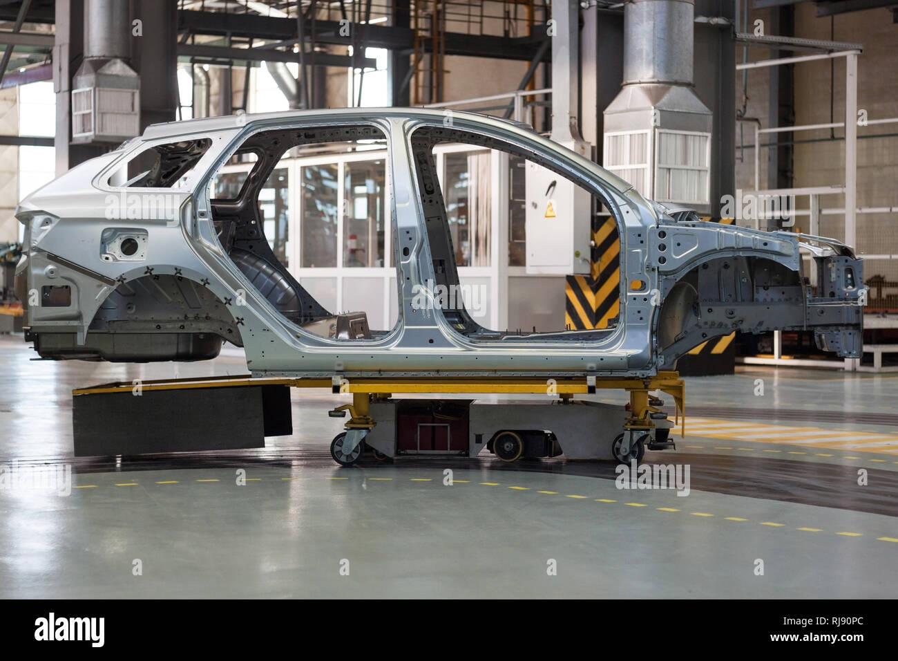 Russia, Izhevsk - December 15, 2018: LADA Automobile Plant Izhevsk ...