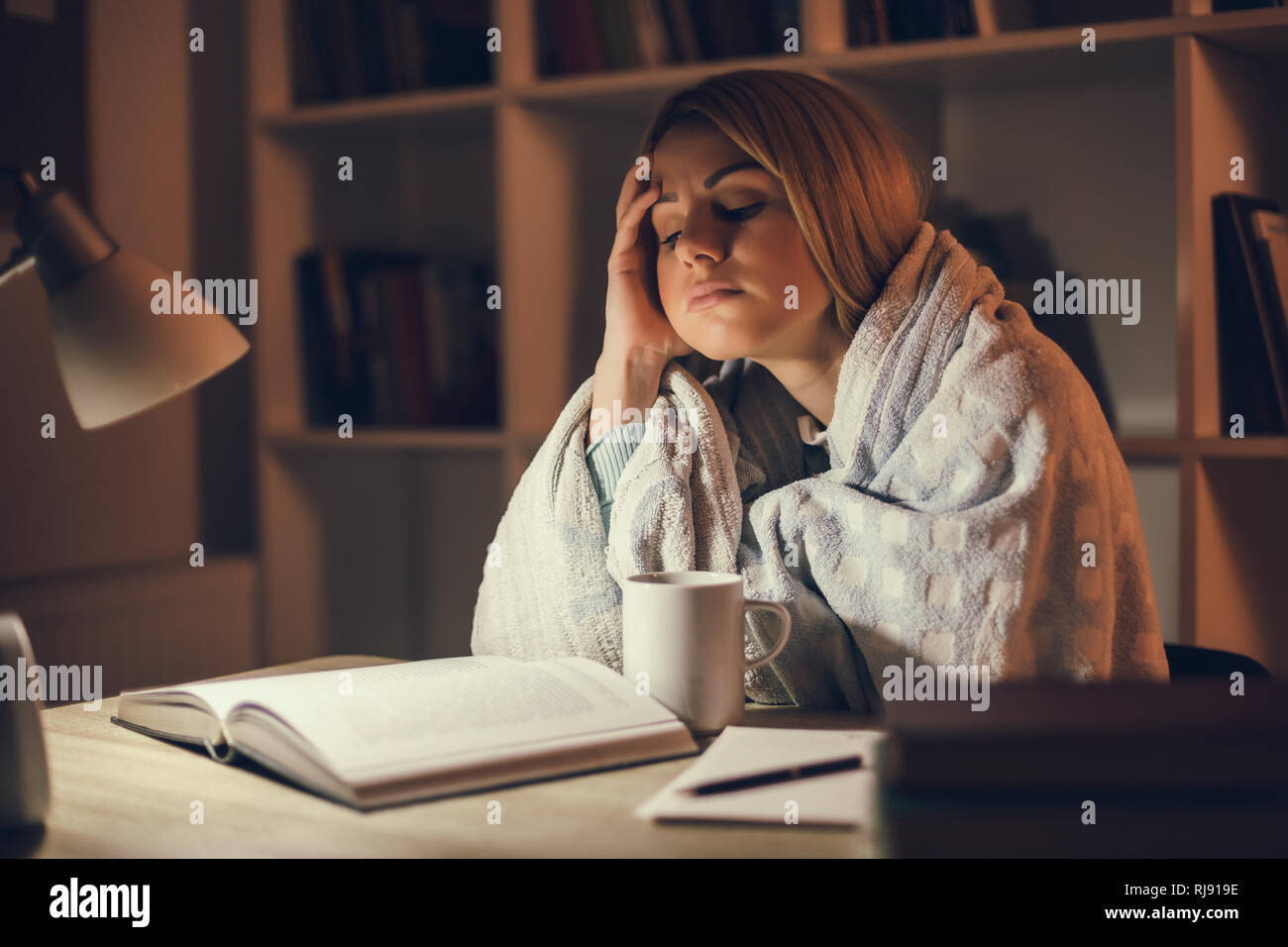 Sick student hi-res stock photography and images - Alamy