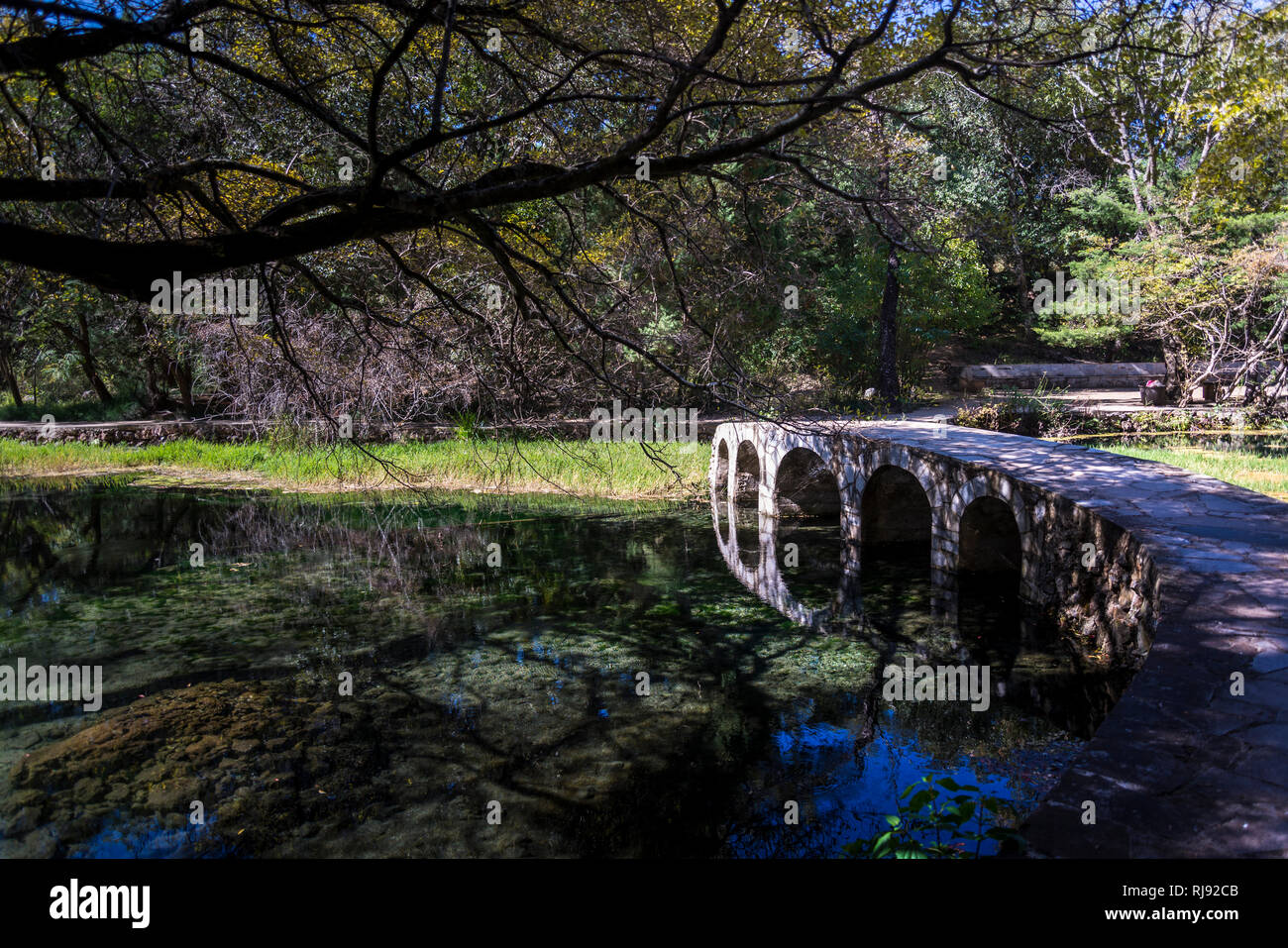 White Dragon Pool of clear underground spring and believed to be sacred ...