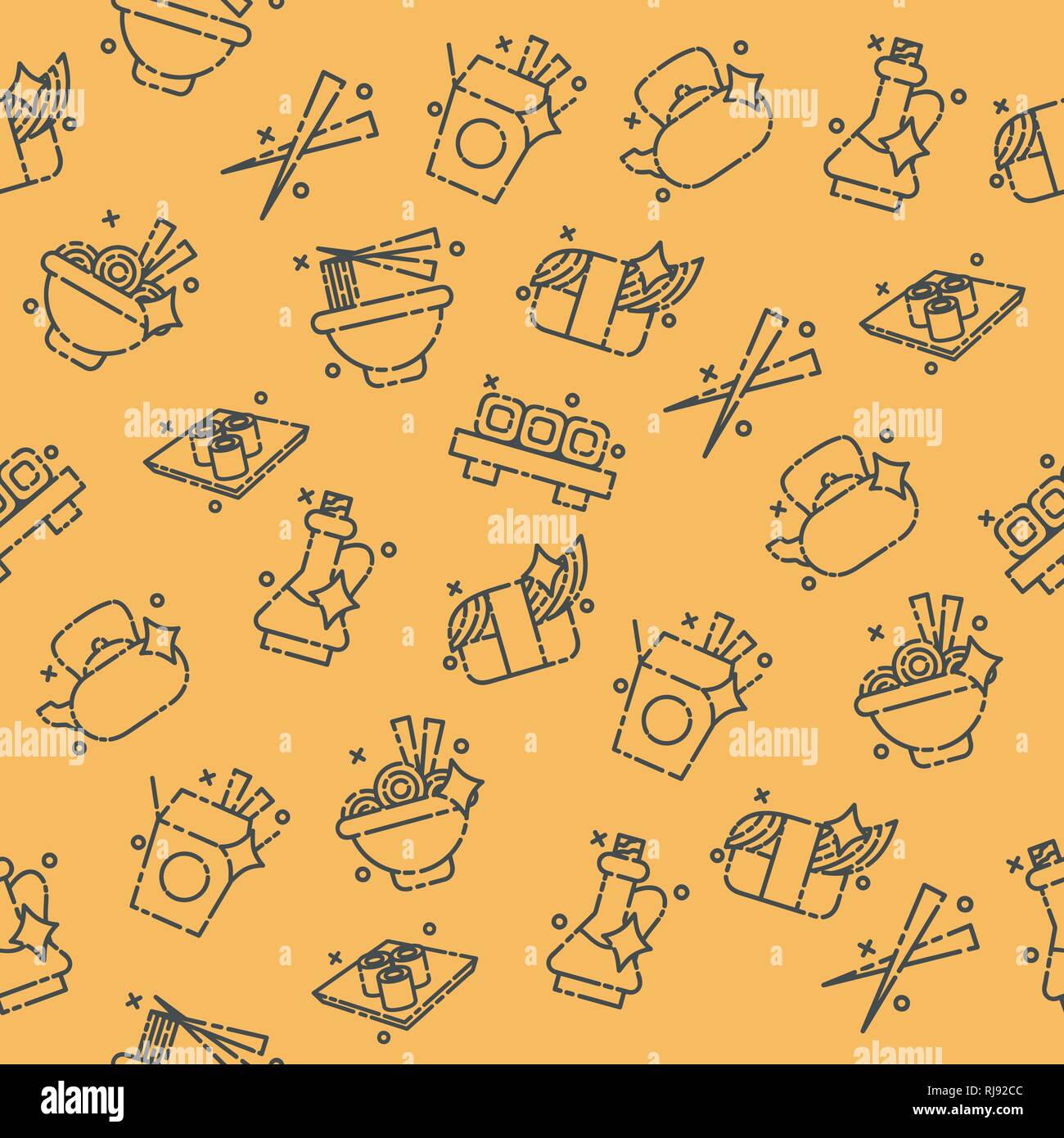 Beijing dumplings restaurant Stock Vector Images - Alamy