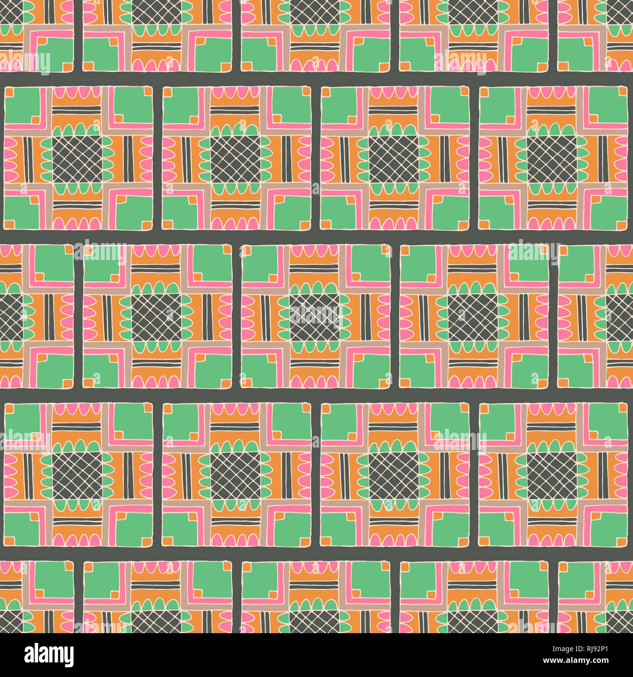 Wallpaper pink tiles hi-res stock photography and images - Alamy
