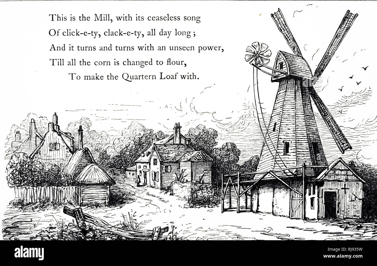 19th century corn mill hi-res stock photography and images - Alamy