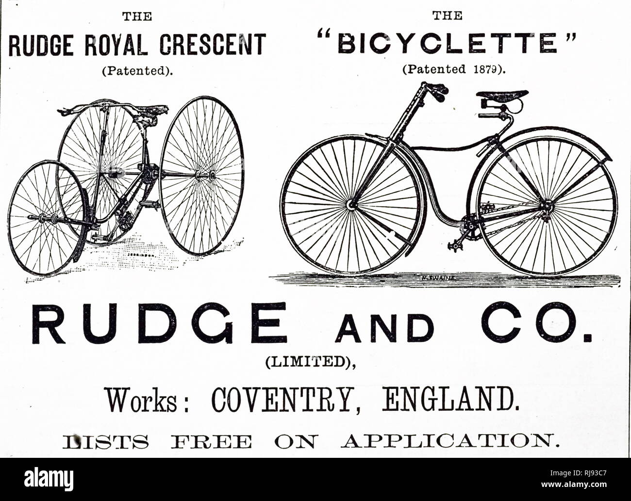 Rudge cycles hi-res stock photography and images - Alamy