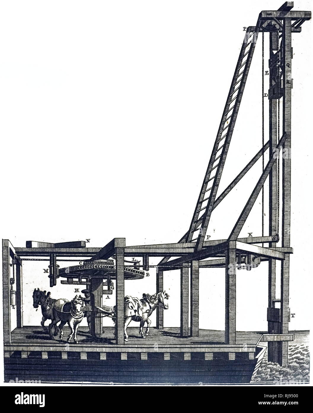 Pile driver history hi-res stock photography and images - Alamy