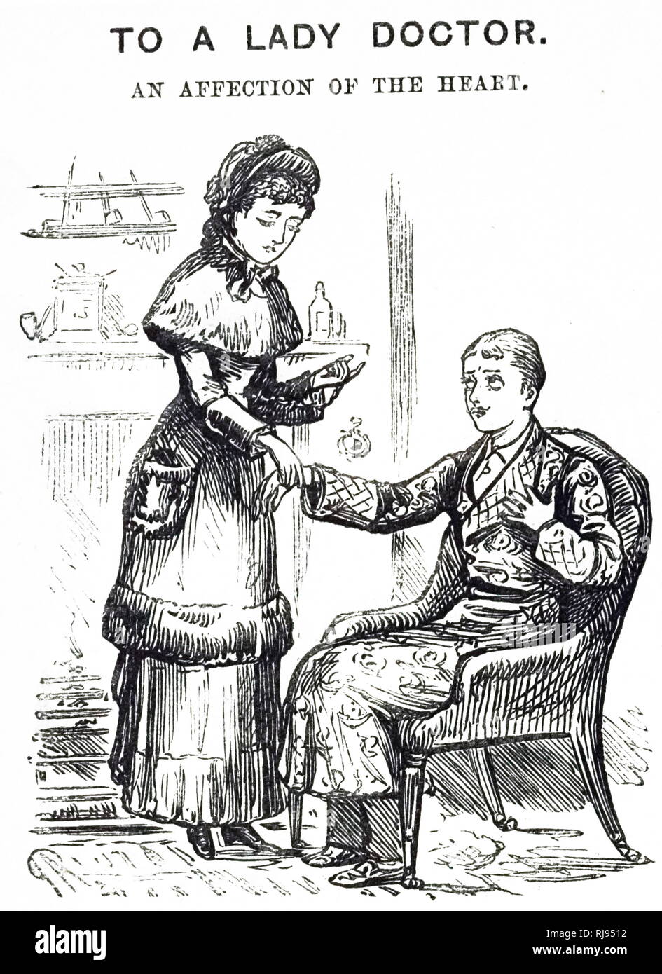 Doctors cartoon hi-res stock photography and images - Alamy