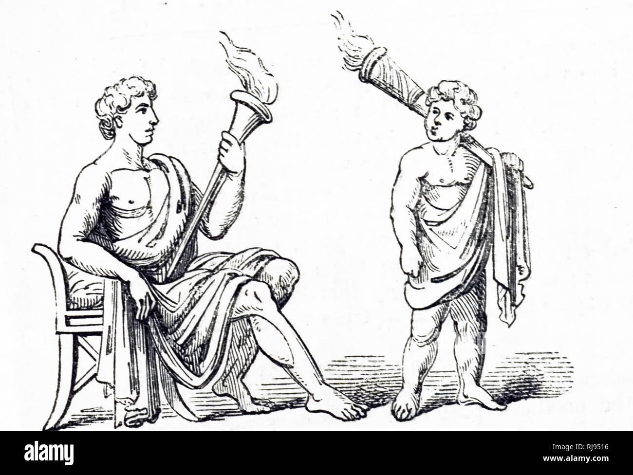 Torch light 19th century hi-res stock photography and images - Alamy