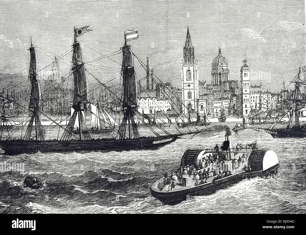 Ships of river mersey hi-res stock photography and images - Alamy