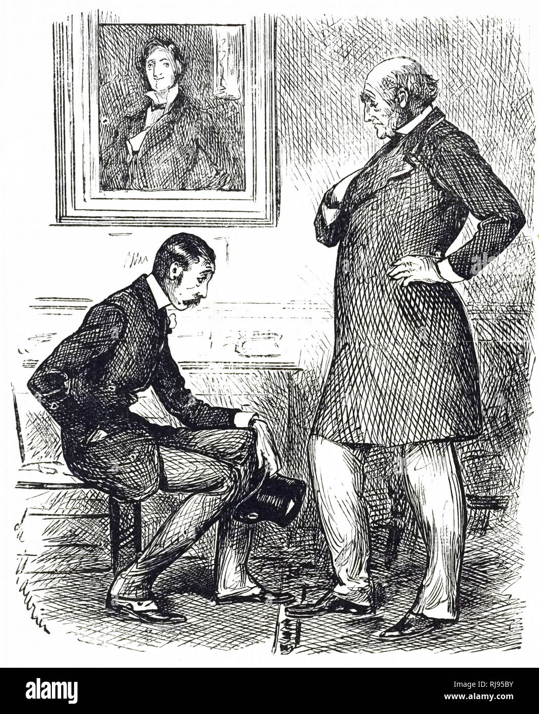 Victorian father and son hi-res stock photography and images - Alamy